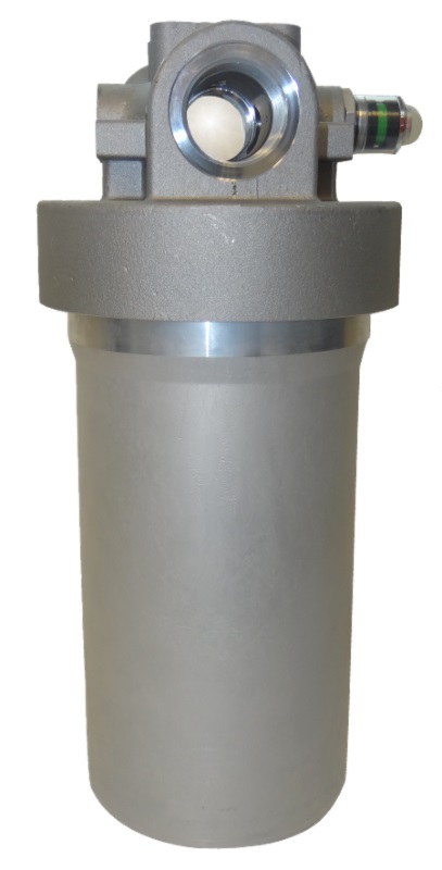 Top-ported medium pressure filter