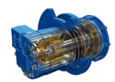 Hydraulic track motor features high starting torque, low heat generation