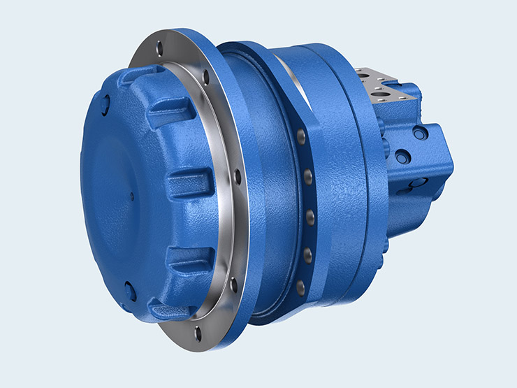 New radial piston motor from Rexroth: shorter, stronger, more efficient