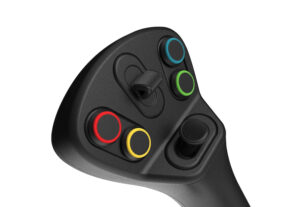 Sure Grip offers advanced ergonomic joystick designed for comfort